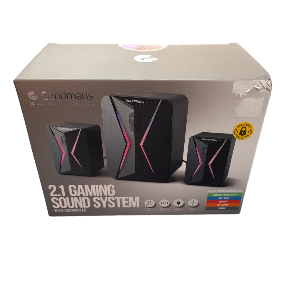 New Goodmans 2.1 Gaming Sound System - Own4Less